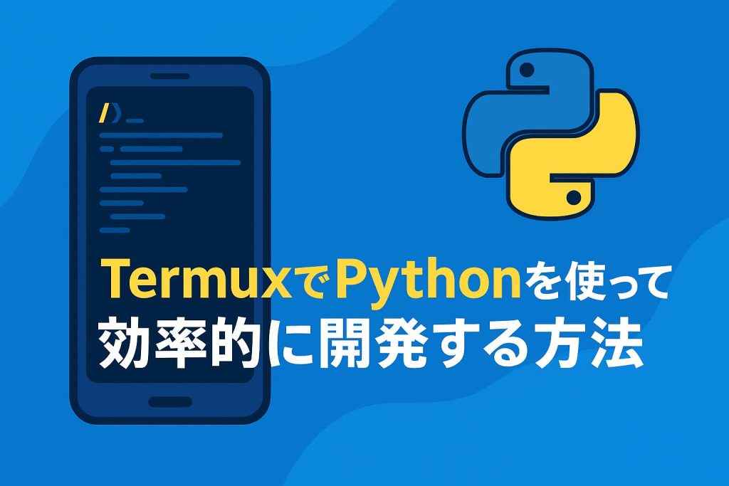 TermuxでPythonを使った開発環境構築ガイド | Androidで効率的にプログラミング | brianの人生これから
