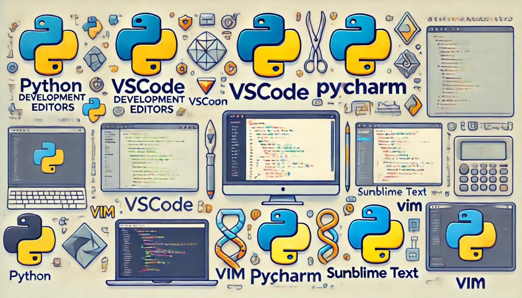Python開発におすすめのエディタ4選：VSCode、PyCharm、Sublime Text、Vim | brianの人生これから