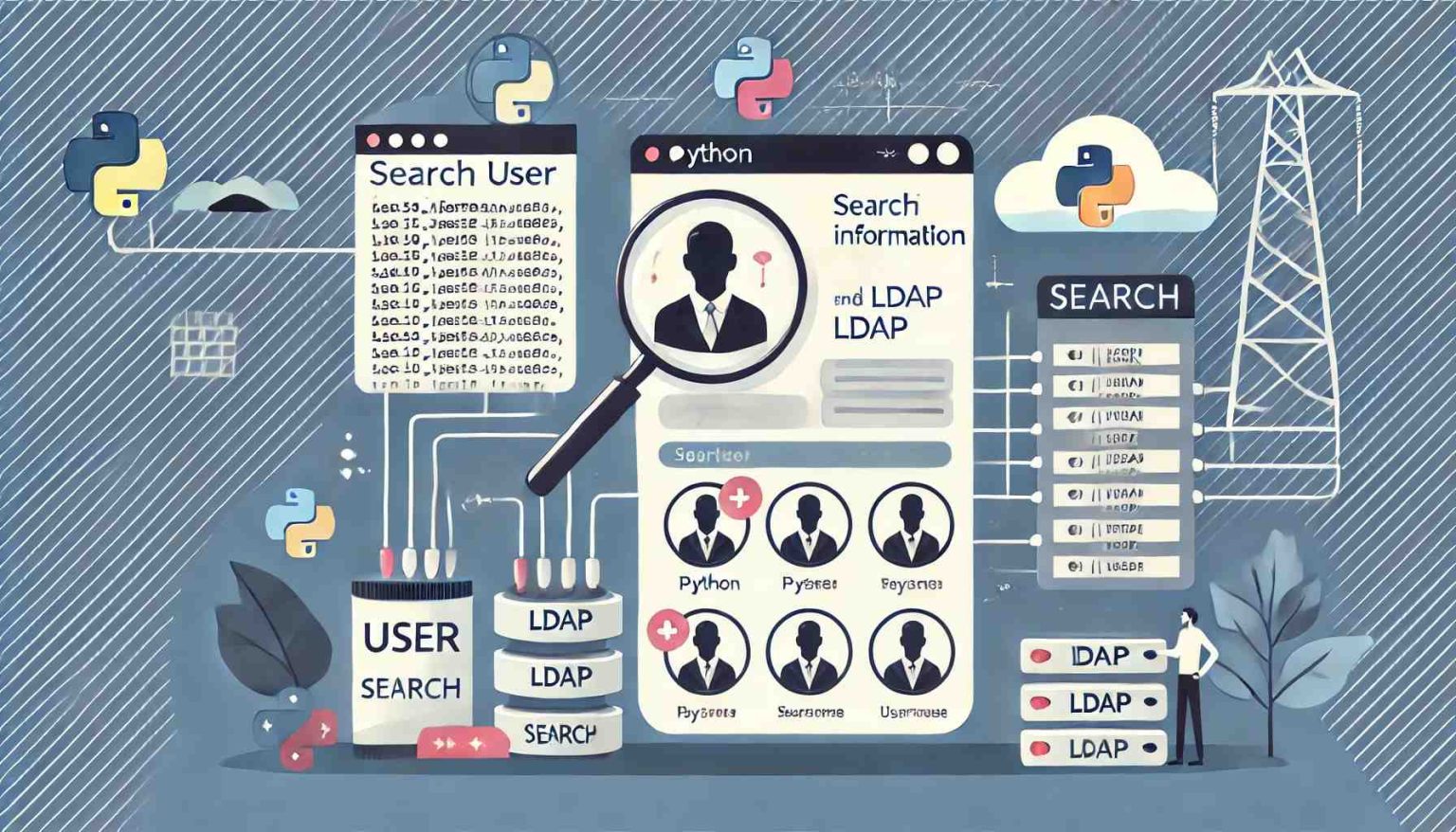 PythonでLDAP操作を簡単に！検索・更新・セキュリティ対策ガイド【ldap3活用】 | brianの人生これから