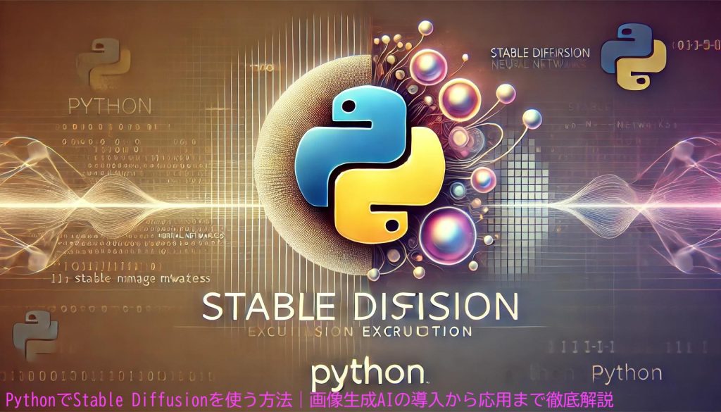 PythonでStable Diffusionを実行する方法｜導入・画像生成・応用テクニック | brianの人生これから